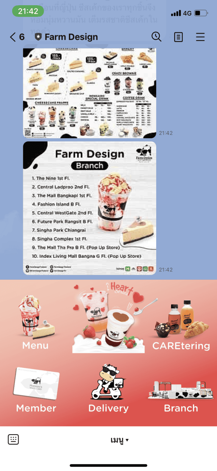 รวมไอเดียออกแบบ LINE Rich Menu สำหรับธุรกิจ 7 ประเภท